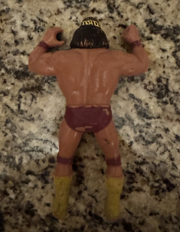 Macho Man Randy Savage WWF LJN Wrestling Superstars, Purple Trunk ...