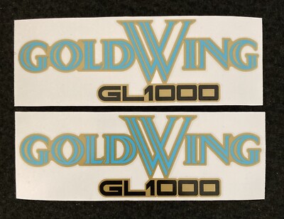 1976 GL1000 GOLDWING SIDE PANEL DECALS | eBay