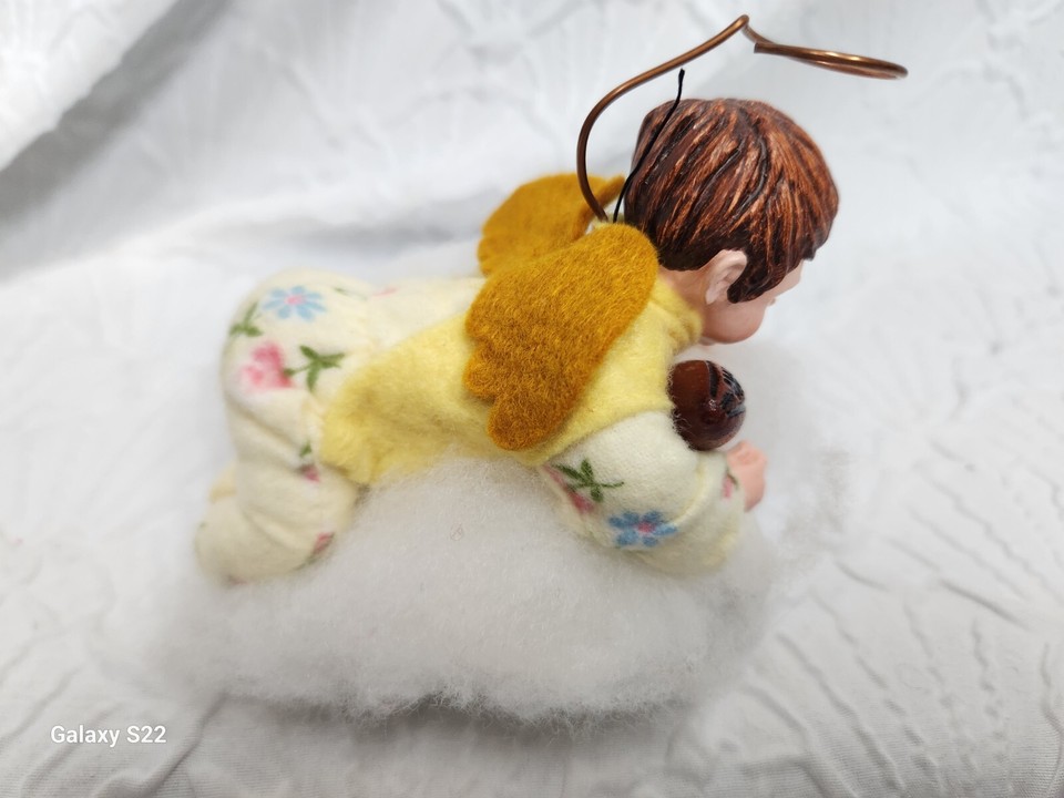 Simpich Cloud Baby Angel~ Character Dolls Football Handmade Painted ...