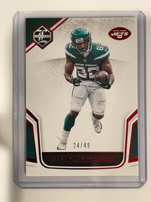 Jamison Crowder #12 Ruby Spotlight /49 2019 Panini Limited Sp | eBay