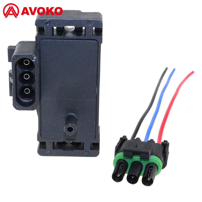 2Bar (2 Bar) MAP Sensor Turbo Boost For GM Opel Renault 12247571 With ...