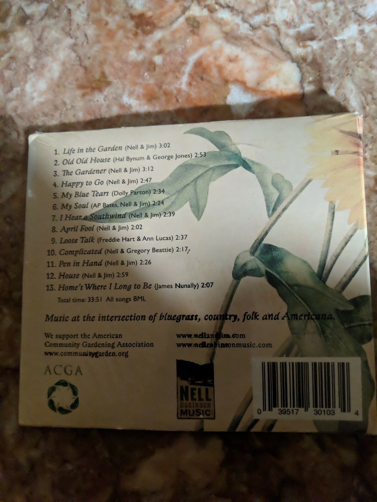 House & Garden by Nell Robinson & Jim Nunally (CD, 2013) for sale ...