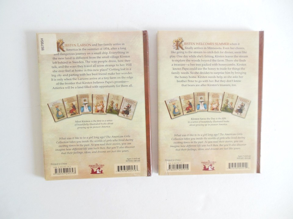 The American Girls Collection Lot of 2 Books KIRSTEN Book 1 & 5 Sealed ...