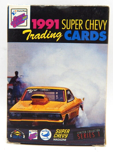 Vtg Autostar 1991 Super Chevy Car Show Trading Card Set Pro Mod Drag ...