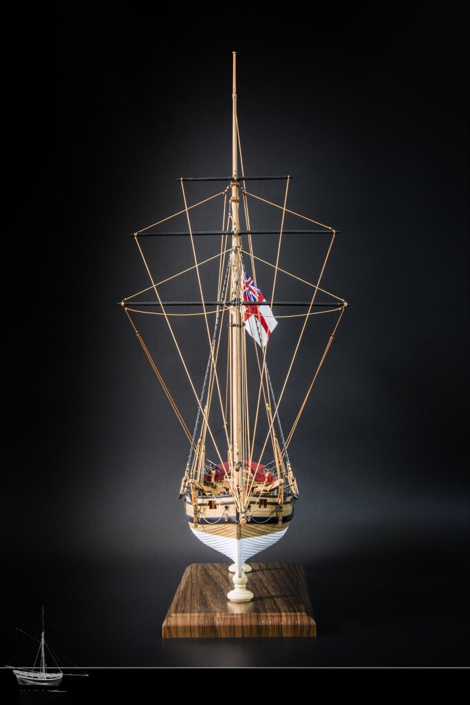 HMS Lady Nelson/ Tula 1830 Scale 1:64 530mm 20.8" Wood Ship Model Kit ...