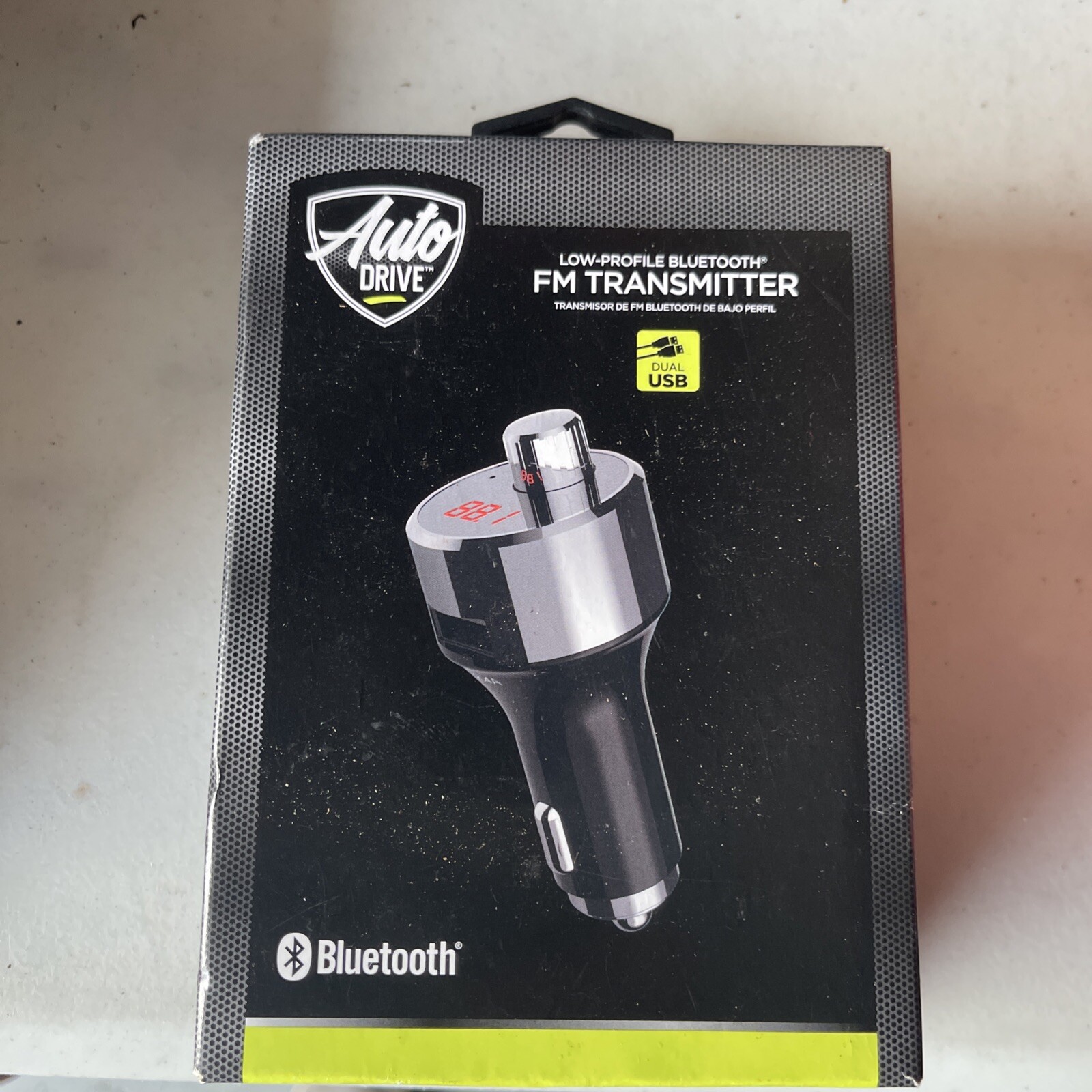 AutoDrive VM-203 Low-Profile Bluetooth FM Transmitter with Hands- Phone ...