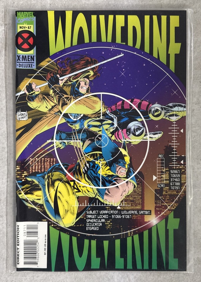 Wolverine Comic Numbers 85 86 87 89 Gambit Larry Hama Marvel Comics ...