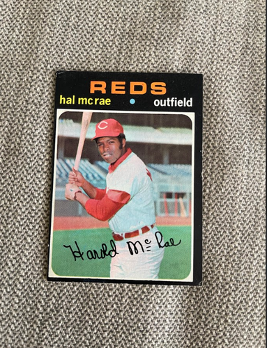 DCC: 1971 Topps Hal McRae Cincinnati Reds #177 VG+ | eBay