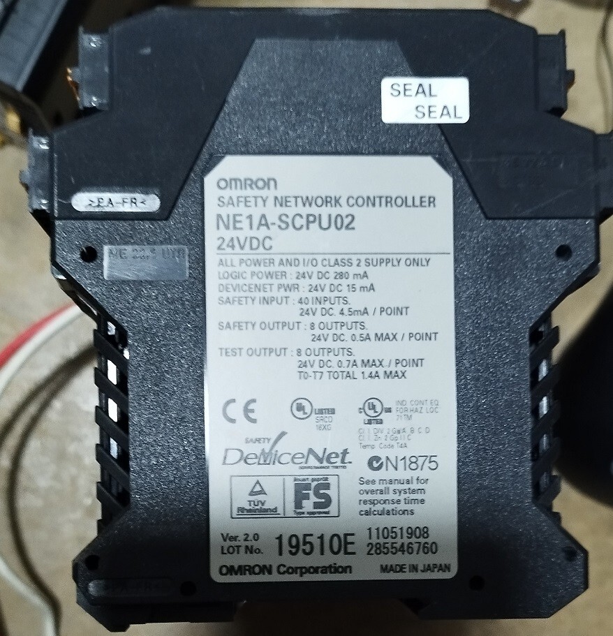 OMRON NE1A-SCPU02 -- NE1A SCPU02 - Safety Network Controller | eBay