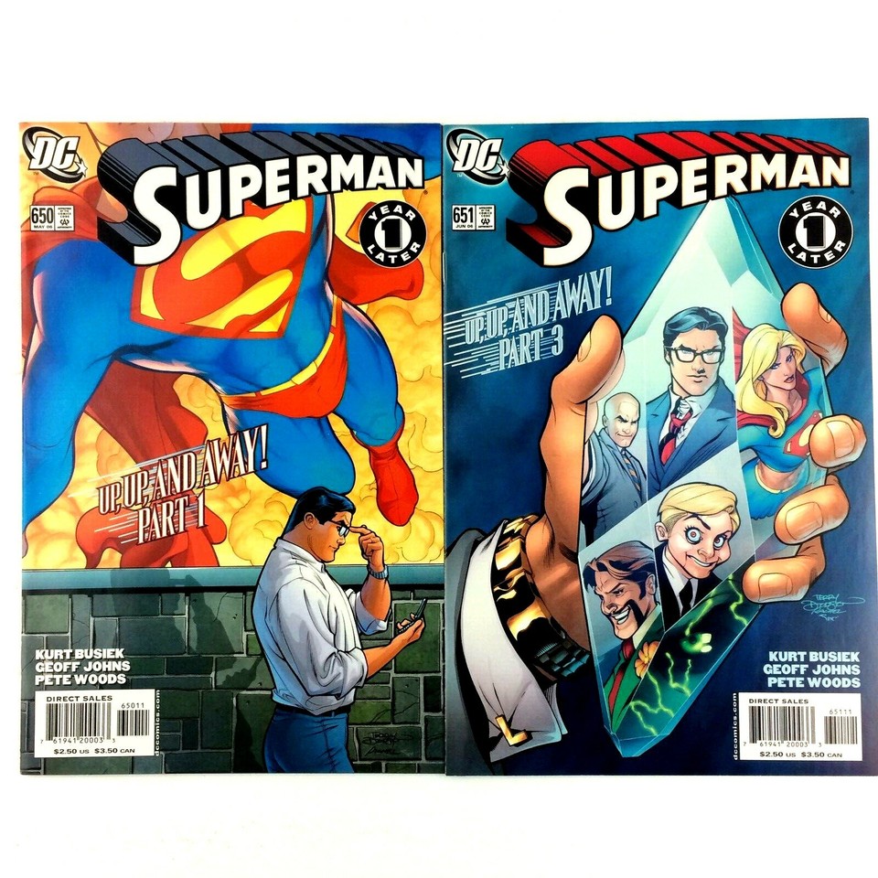 Superman 10 Comic Book Lot DC 650 651 653 654 655 657 658 659 660 661 | eBay