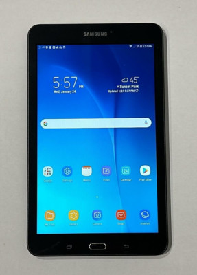 Samsung Galaxy Tab E 8" HD Display 16GB Tablet WiFi Sprint/Unlocked SM ...