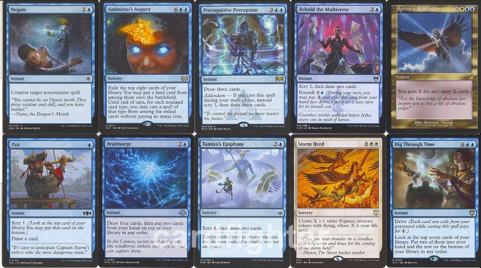 Custom Scry Token Commander EDH Deck - Elminster - MTG Magic | eBay