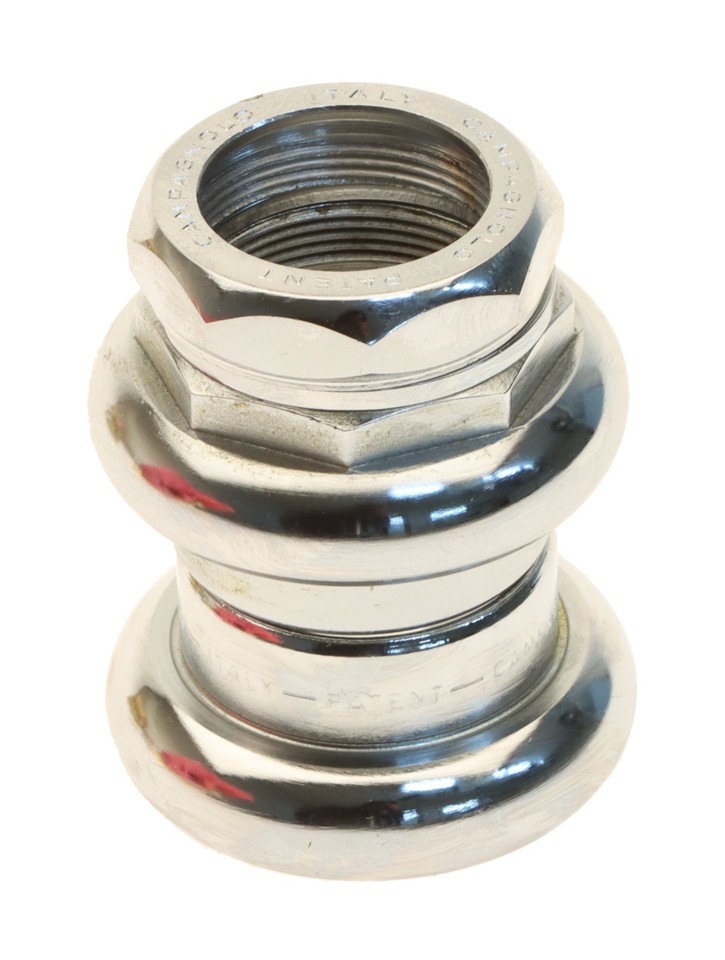 Campagnolo Nuovo Record Pista Headset 1" Threaded Silver Italian Track ...