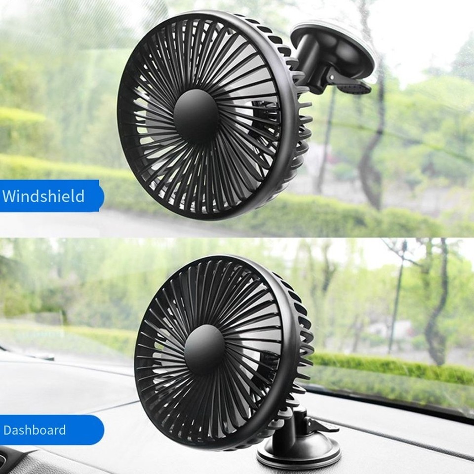 Easy Setup Indoor Use 12V 24V Car Fan Compact USB Fan Easy Installation ...