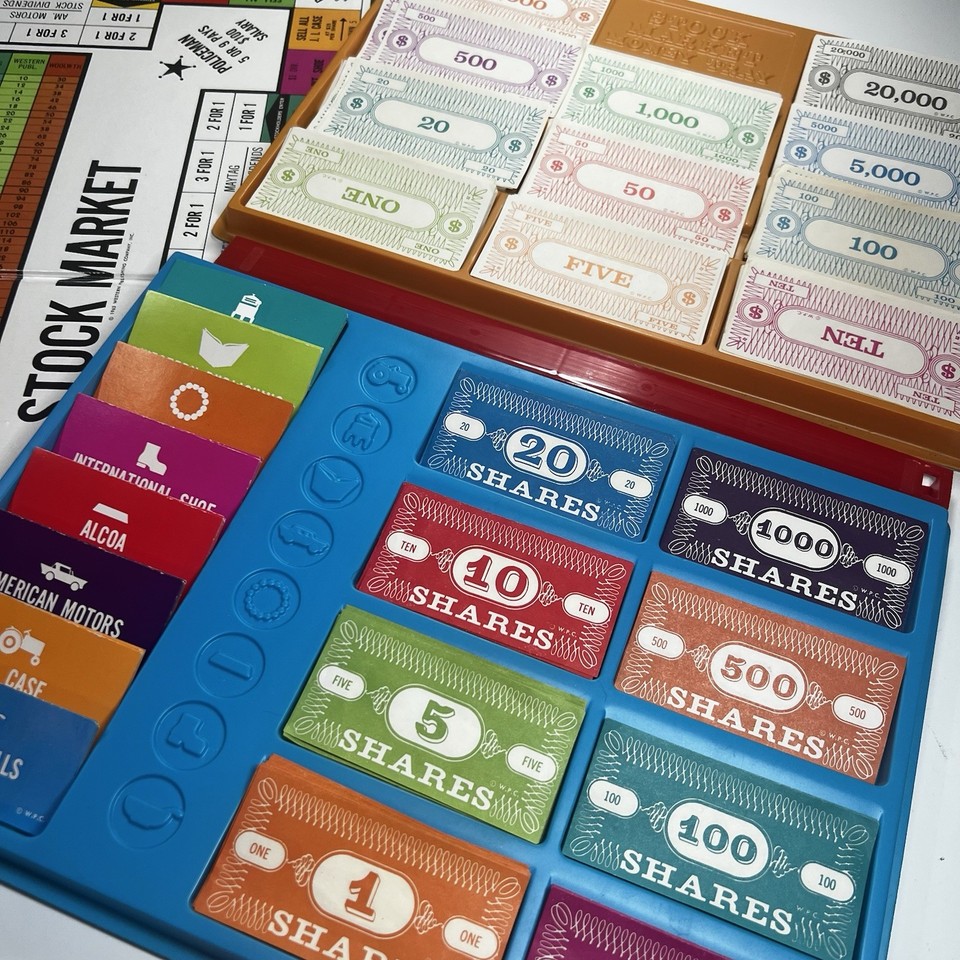 Stock Market Game The Aristocrat of Money Games Deluxe Edition 1968 ...