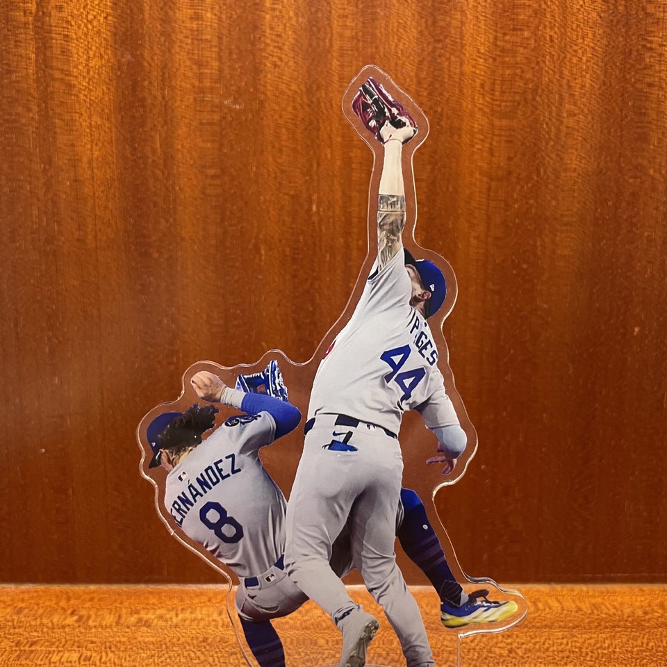 Andy Pages Catch Over Kiké Acrylic Standee - 2025 World Champions ...
