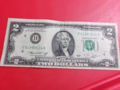 FANCY MONEY $2.00 1976 BIRTHDAY OR ? /D 01968 5 14 A | eBay