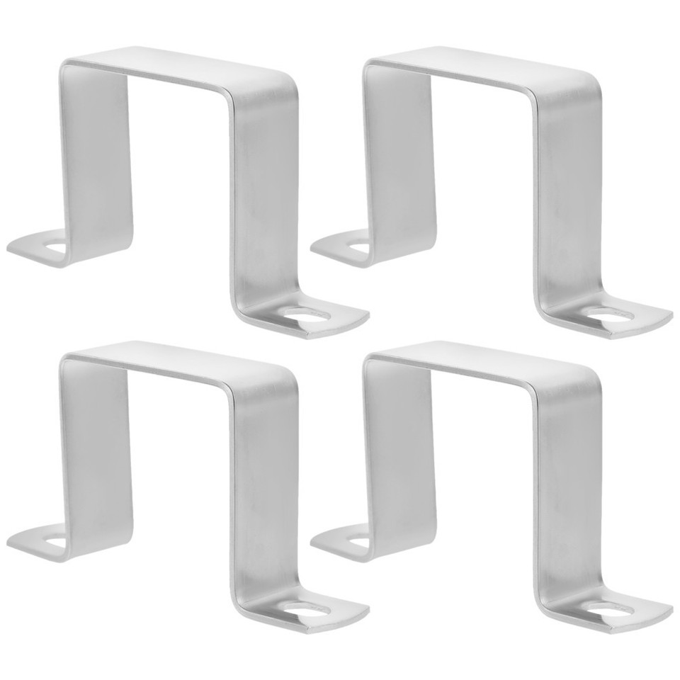 4pcs Pipe Strap Clip Holder U Brackets For Mounting U Clip Pipe Hanger ...