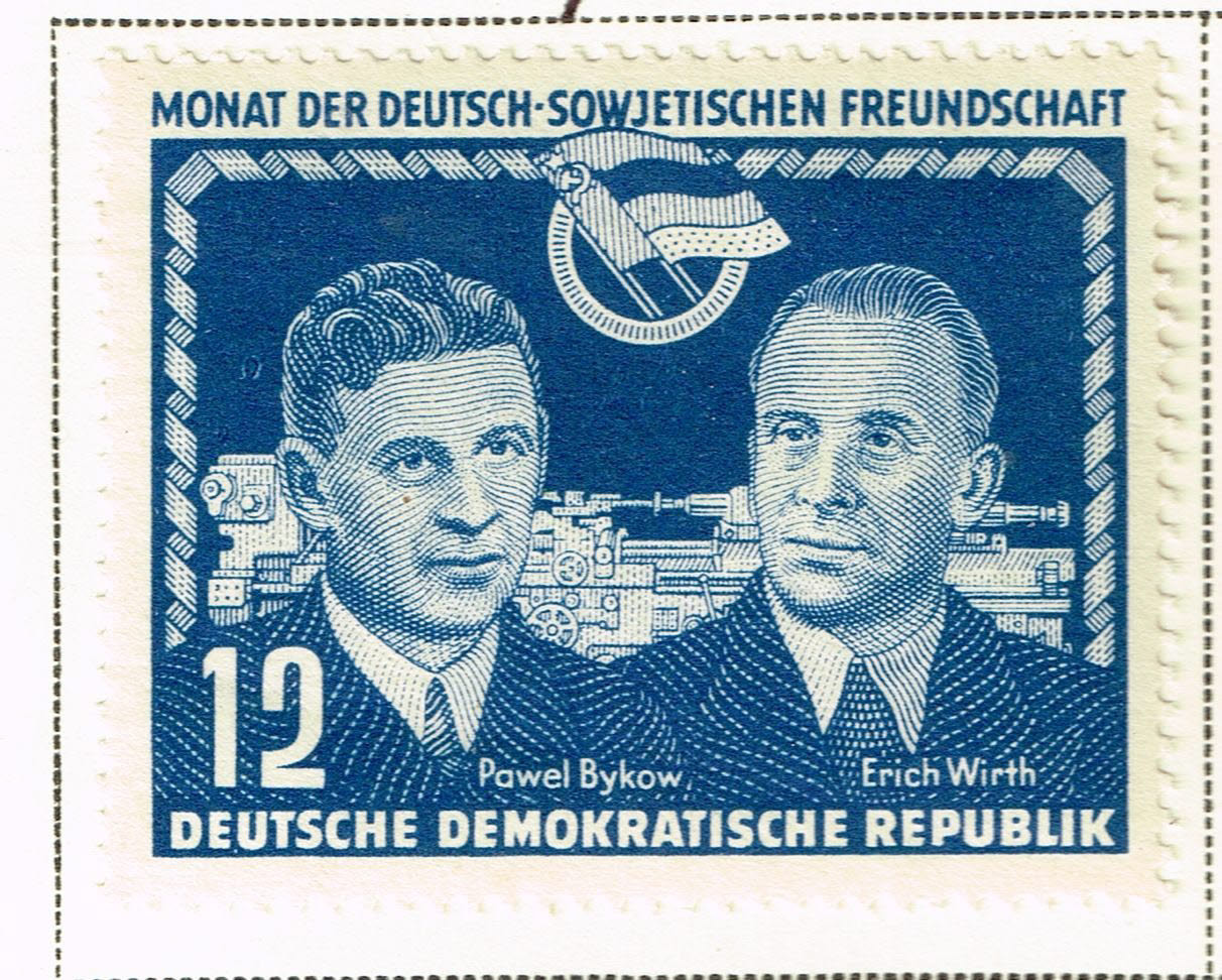 Germany DDR Famous Communist Leaders stamp 1952 MLH | eBay