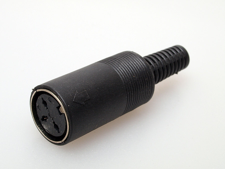 5 PCS 3 Pin DIN Female Connectors Solder Type US Seller Free Shipping ...