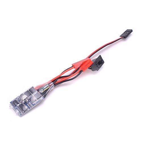 RC 30a Brushed ESC Motor Speed Controller for 1/16 18 24 Car and Boat ...