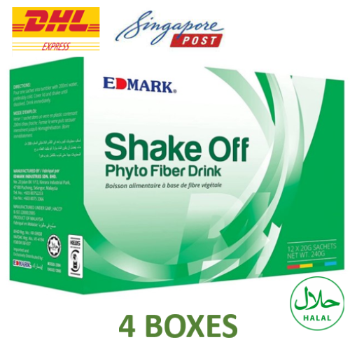 4 boxes of Shake Off Phyto Fiber Pandan Flavor by Edmark | eBay