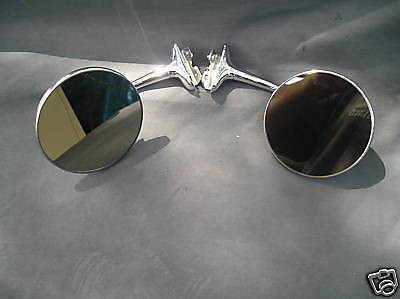 Vintage Style Side View Mirrors Pair