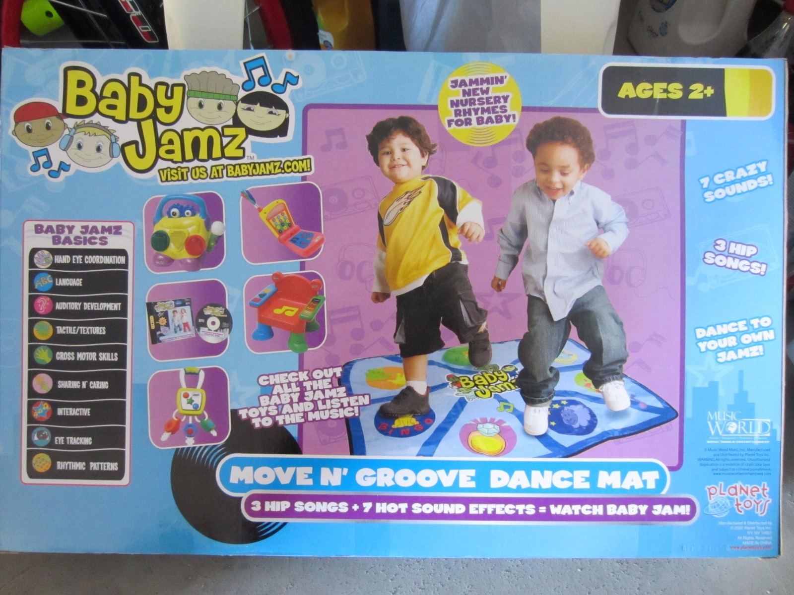 NIB Baby Jamz Move N' Groove Dance Mat - 2 years and up, Hard to Find ...