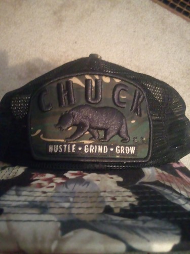 Chuck Hat Hustle Grind Grow Snap Back | eBay