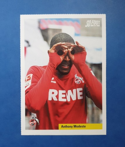 ANTHONY MODESTE FC COLOGNE FC KOLN 2016 SO FOOT RARE FOOTBALL FRANCE | eBay