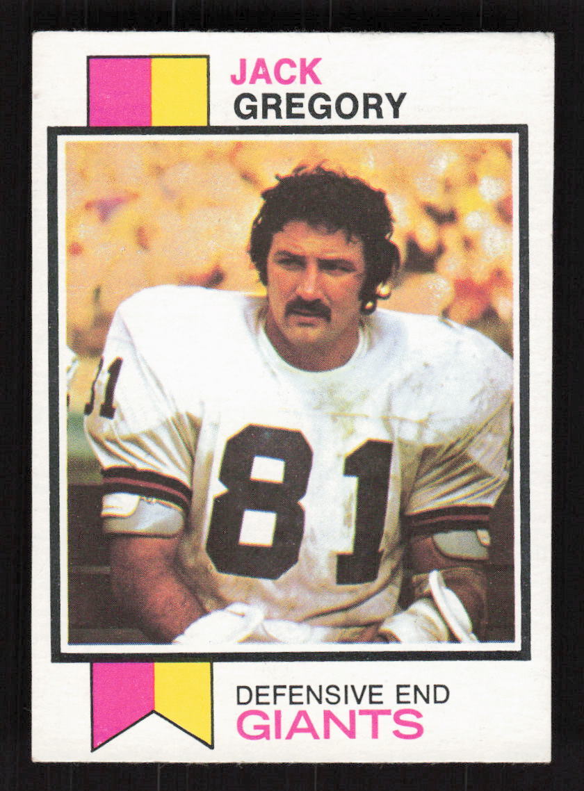 1973 Topps Set-Break #490 Jack Gregory Rookie New York Giants | eBay