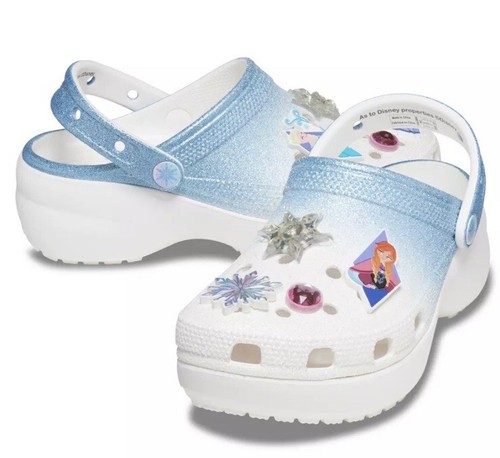 Disney Parks Frozen Clogs for Adults by Crocs Size M5/W7 Women - Elsa ...