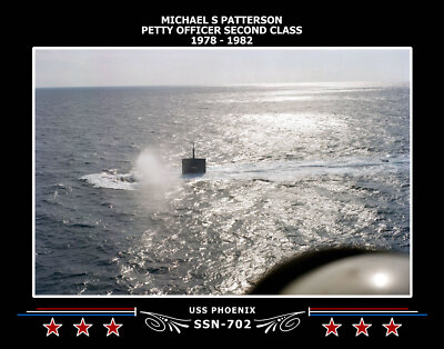 Navy Emporium USS Phoenix SSN-702 Canvas Photo Print 595SSN702 | eBay