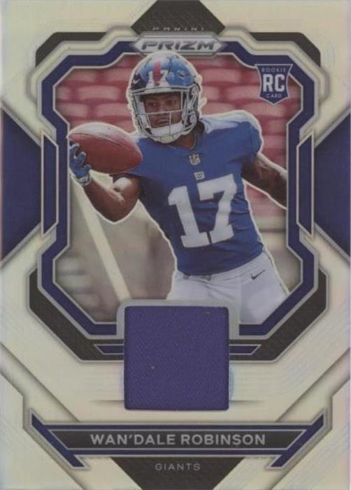 2022 Panini Prizm - Premier Jerseys Wan'Dale Robinson #PJ-WR (MEM, RC ...