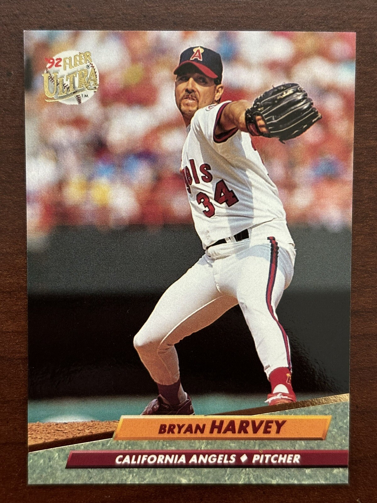 Bryan Harvey California Angels Vintage Fleer Ultra 1992 Card 27 | eBay