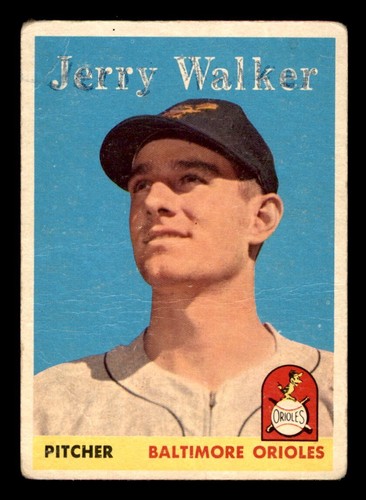 1958 Topps Baseball #113 Jerry Walker PR *e4 | eBay