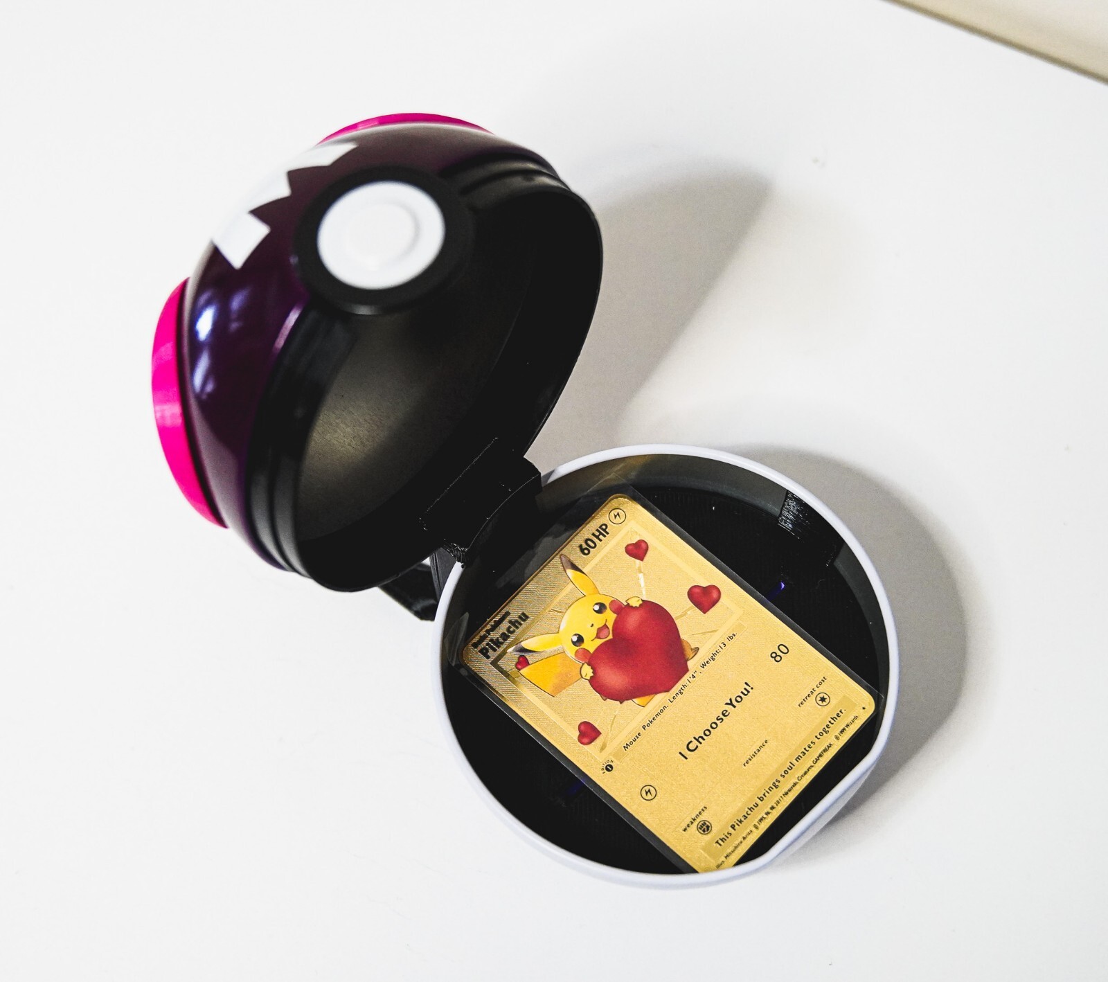 Pokemon Master Ball TCG Card Holder - Top Loader Penny Sleeve *READ ...