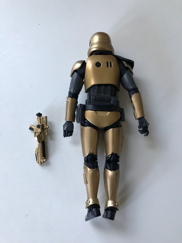 Star Wars The Black Series 6in Commander Pyre Galaxy's Edge Gold Hasbro ...