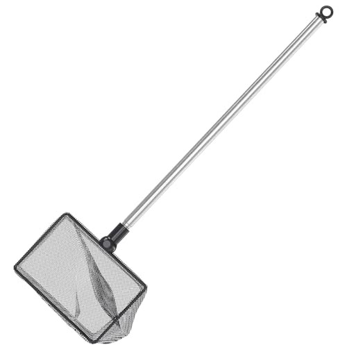 Pawfly 3.8 Inch Telescopic Aquarium Net Fine Mesh Small Fishnet with ...