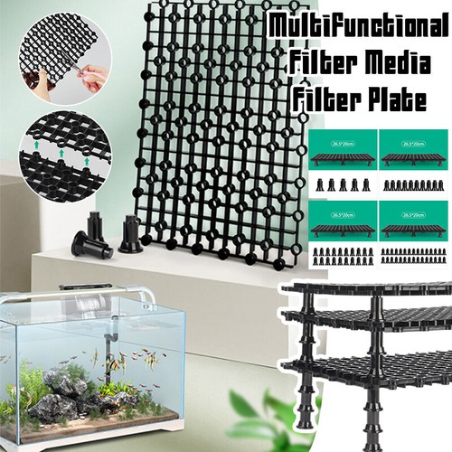 Fish Tank Divider Aquarium Bottom Aquascape Filter Grid Plate Tray ...