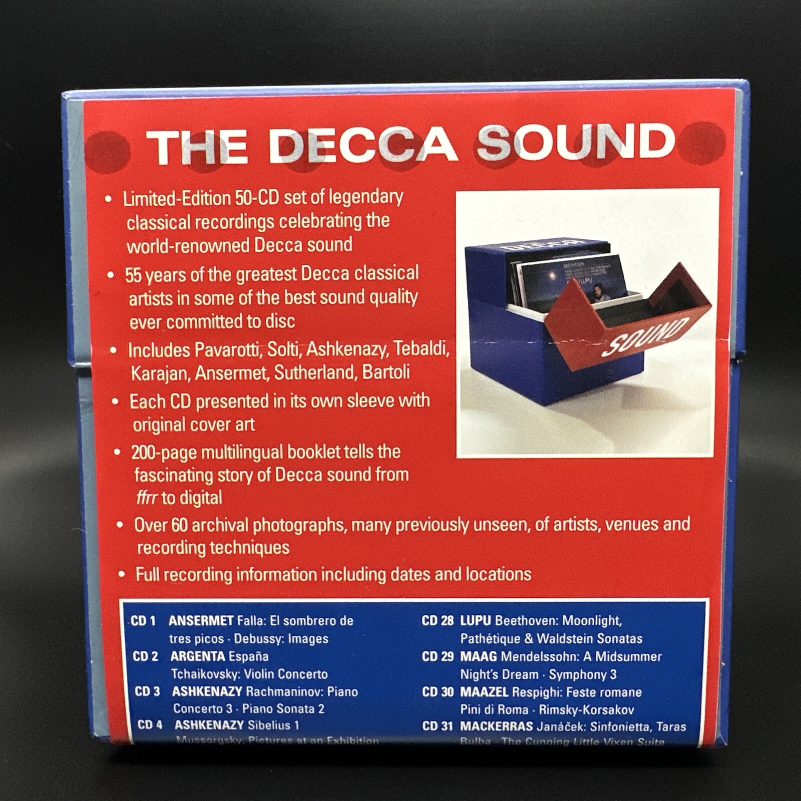 The Decca Sound [50 CD Box Set] NEAR MINT | eBay