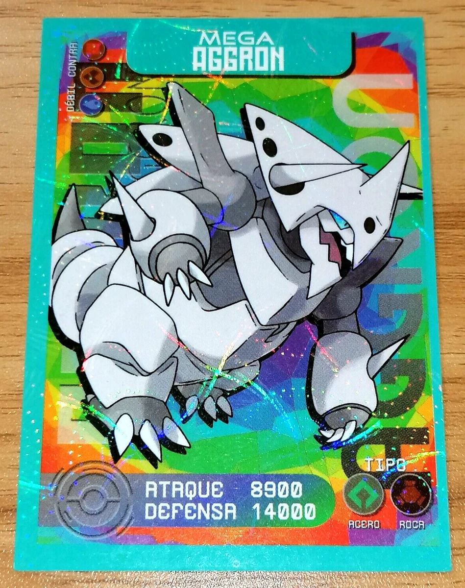 Pokemon Aggron Mega Evolution Card