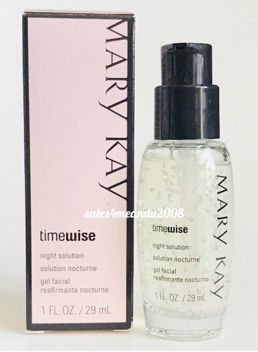 New In Box Mary Kay Timewise Night Solution ~ Full Size ~ 1 fl oz ...
