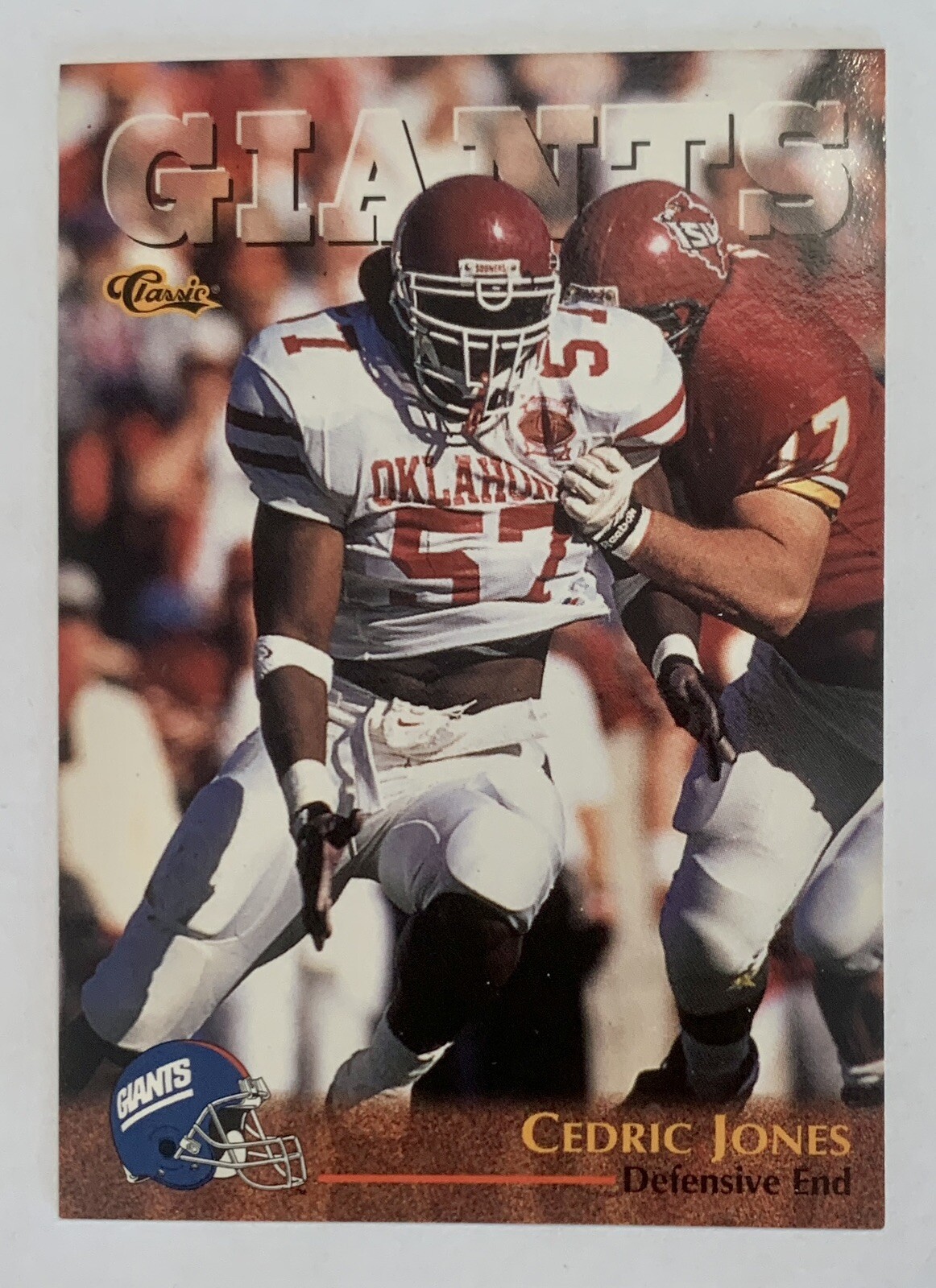 1996 Classic NFL Rookies - #87 Cedric Jones for sale online | eBay