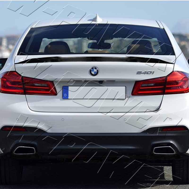 PSM-Style For 2017-2021 BMW 5-Serie G30 G38 Real Carbon Fiber Rear ...