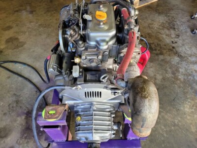 Yanmar 2QM15 , Marine Diesel Engine , Kanzaki Transmission 2-1 Ratio ...