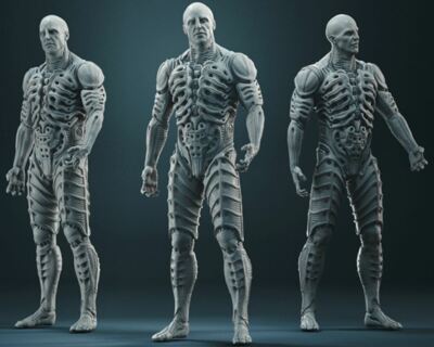 Alien Prometheus ENGINEER Resin Model / Figure / Statue. Fan Art ...