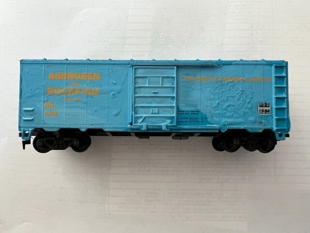 ABERDEEN AND ROCKFISH Custom And Hand Painted Ho Scale 40' Boxcar | eBay