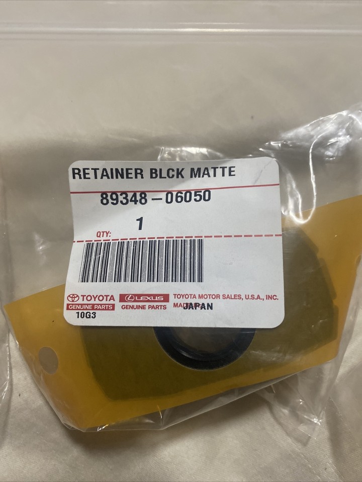 4 New! NEW OEM Genuine Toyota Retainer 89348-06050 (All 4 Included In ...