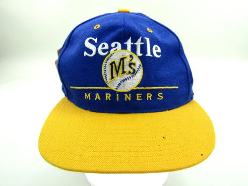 VTG Seattle Mariners Hat Twins Enterprise MLB Adjustable Snapback ...